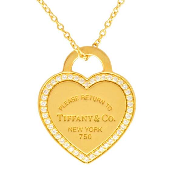 Tiffany & Co. | Jewelry | Tiffany Co Return To Heart Tag Pendant ...